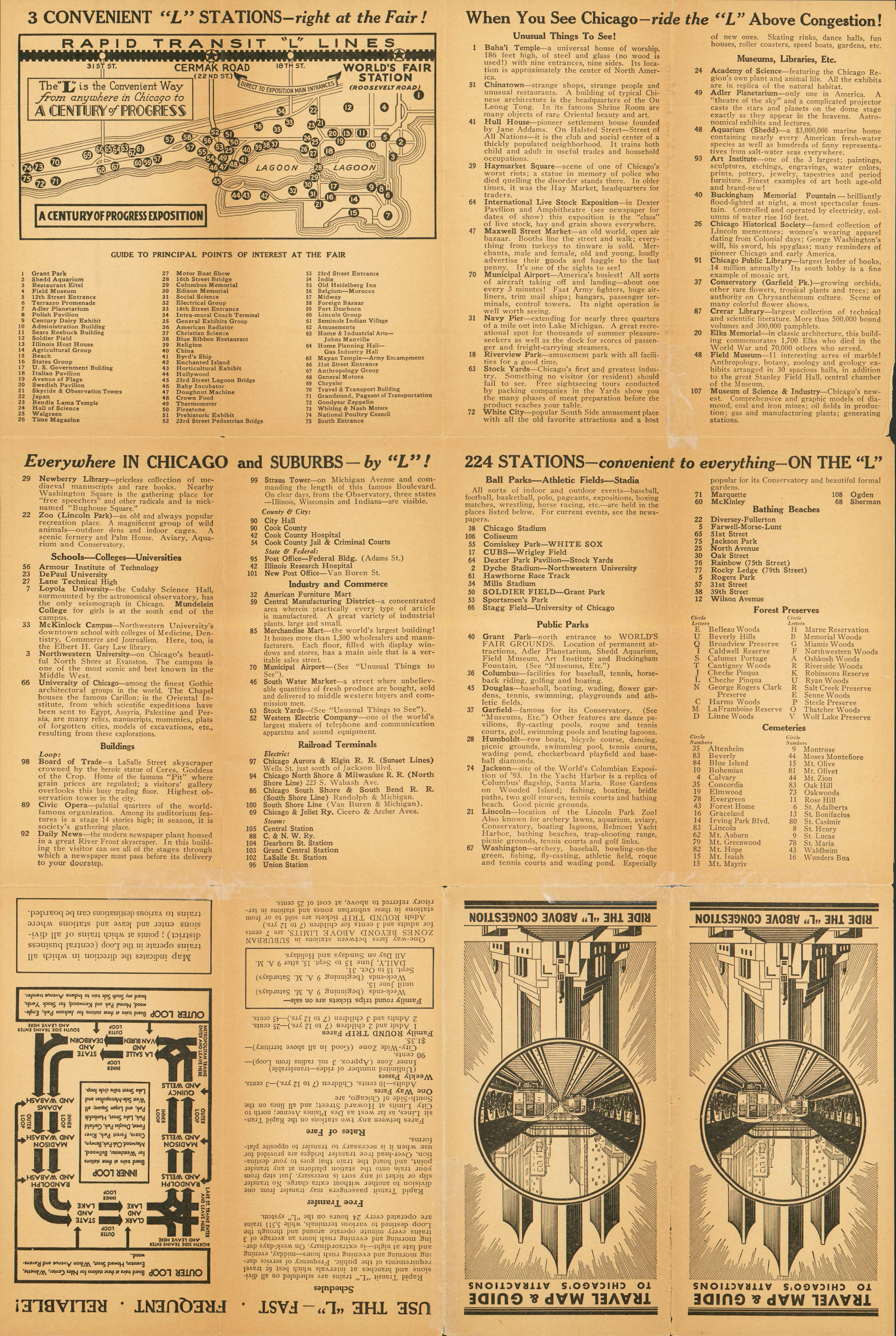 Chicago ''L''.org: System Maps - Route Maps