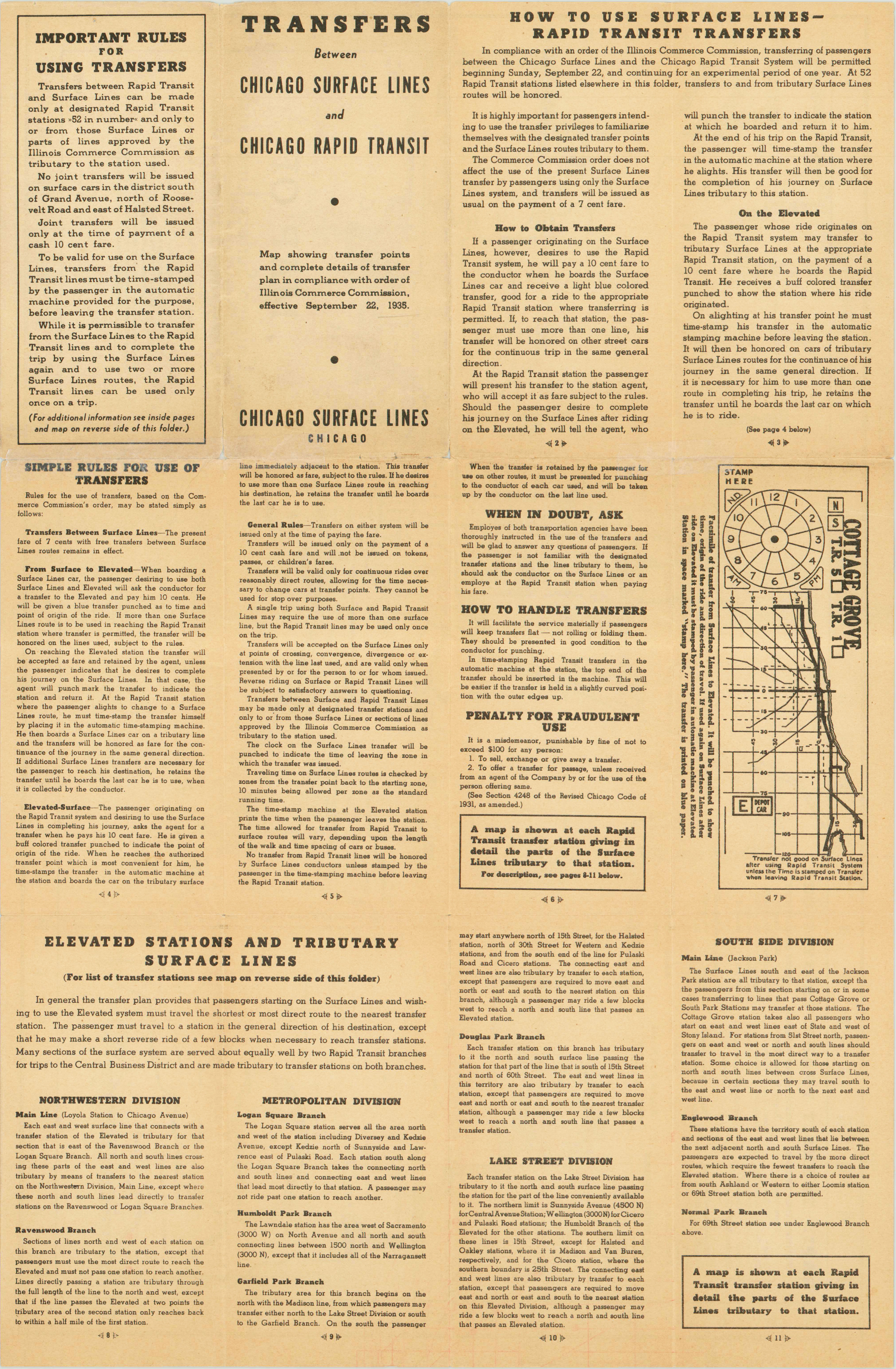 Chicago ''L''.org: System Maps - Route Maps
