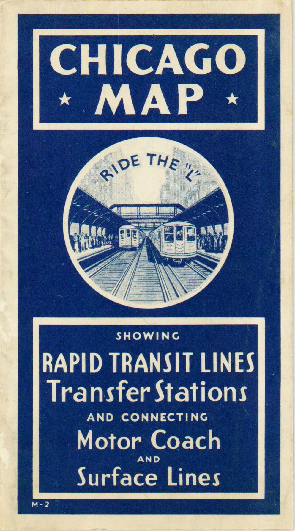 chicago transit map poster