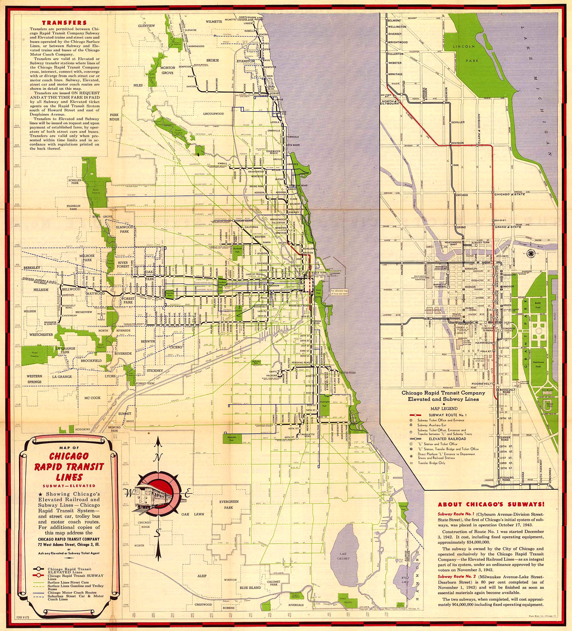 Chicago ''L''.org: System Maps - Route Maps Chicago ''L''.org: System Maps - Route Maps